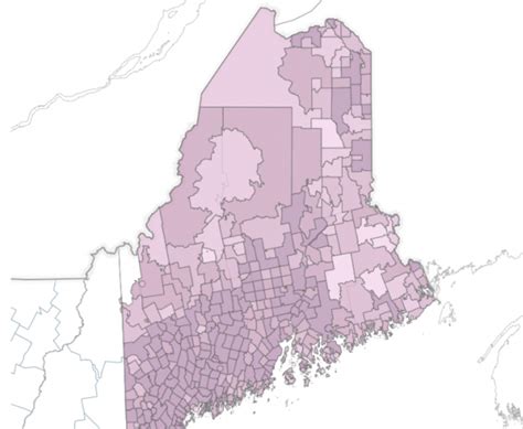List Of Maine Zip Codes Complete