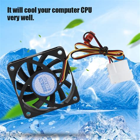 Sudi Usb Computer Fan 4pin3pin Dc12v 6cm Cpu Heatsink Cooling With Shopee Malaysia