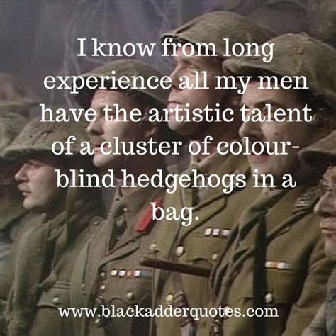 Great Blackadder Quotes From Blackadder Goes Forth