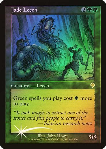 Jade Leech Foil 190 Prices Magic Invasion Magic Cards