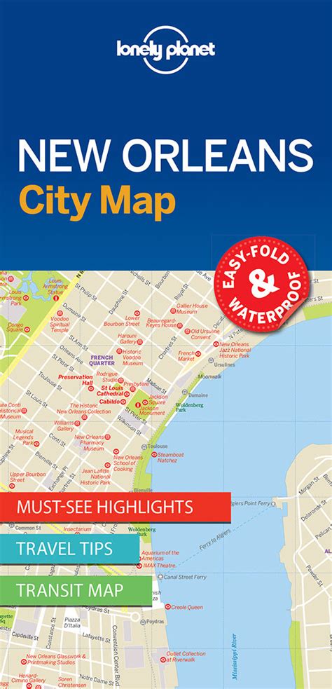 New Orleans Downtown Map