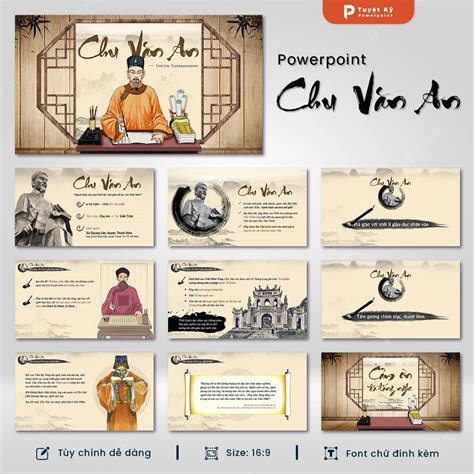 Slide mẫu Chu Văn An - 20240402 | PPT Mẫu - Tuyetkypowerpoint