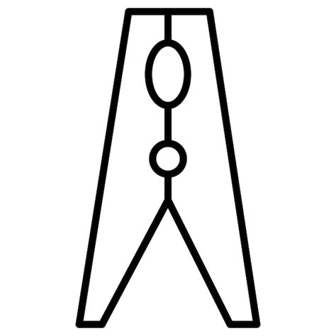 Premium Vector Clothes Pin Vector Illustration