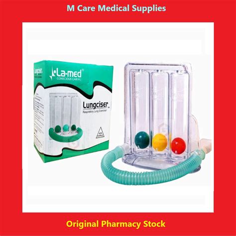 Spirometer Lung Exerciser Breathing Kkm Mda Approved Shopee Malaysia