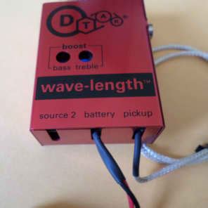 Dtar Wavelength Acoustic Guitar Preamp And Pickup System Reverb