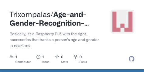 Age And Gender Recognition Using Raspberry Pi 5opencvfacedetectorpbtxt At Main · Trixompalas
