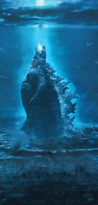 Epic Monster Blue Wallpaper Free Download
