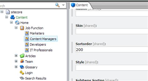 Setting The Item Sortorder Value In Sitecore Rocks Query Analyzer