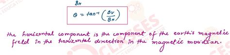 Class 12 Isc Physics Important Notes Chapter Magnetic Field And Earth