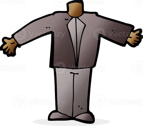 Cartoon Body In Suit Mix And Match Cartoons Or Add Own Photos 45321618 Png