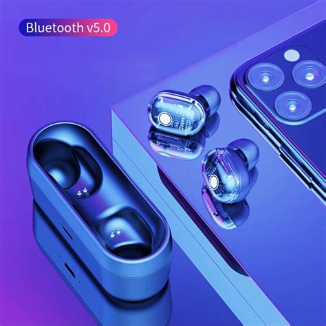 50 Bluetooth Wireless Earphone Touch Control Earb Grandado