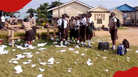 Vihiga High School Girl Forced To Smash Secretly Sneaked Phone As