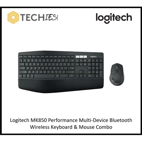 Logitech MK Performance Multi Device Bluetooth Wireless Keyboard Mouse Combo With Logitech