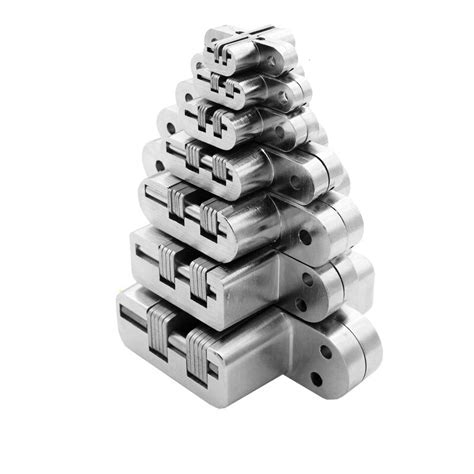 2pcs 304 Stainless Steel Hidden Hinge 3 Specificat Vicedeal
