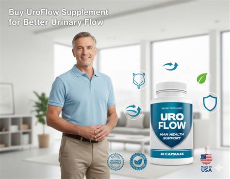 Uroflow Supplement Natural Urinary Support Formula