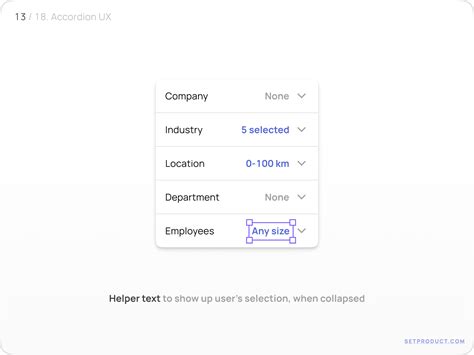 Accordion UI UX Design By Roman Kamushken For Setproduct On Dribbble