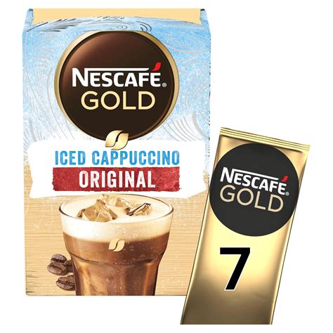 Nescafe Gold Iced Cappuccino Instant Coffee 7 X 15 5g Sachets Tea