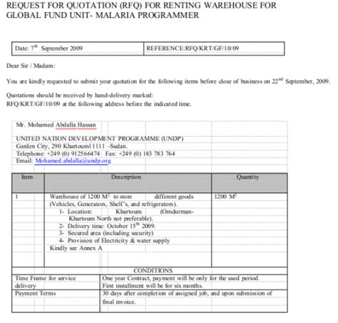 Security Company Quotation Template Emetonlineblog