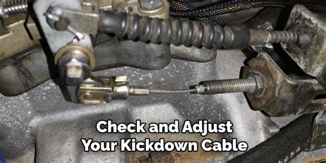 How To Adjust Kickdown Cable 10 Easy Guides 2026