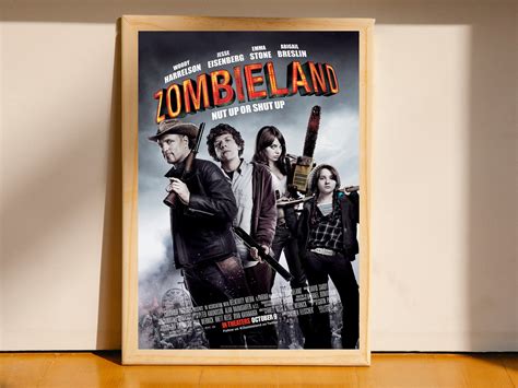 Zombieland Movie Postersposter Collectiblescanvas Poster House