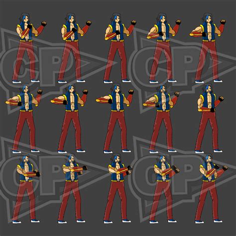 Brawler 2d Sprite By Cascadeplay