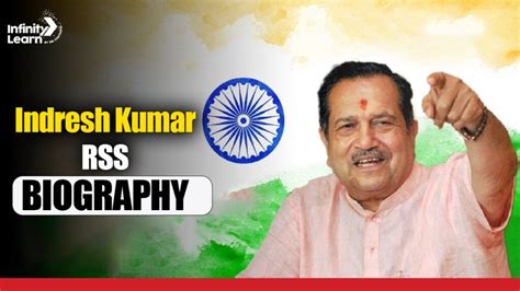 Indresh Kumar Rss Biography Background Political Life Achievements
