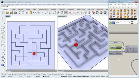 Maze In GrasshopperЛабиринт Youtube