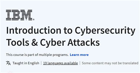 Introduction To Cybersecurity Tools And Cyber Attacks ~ Computer Languages Clcoding
