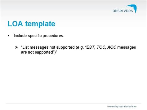 Loa Template Aidc Implementation Seminar 28 Th 31