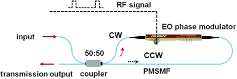 Schematic Design Of The Picoseconds Level Ultrafast Optical Pulse