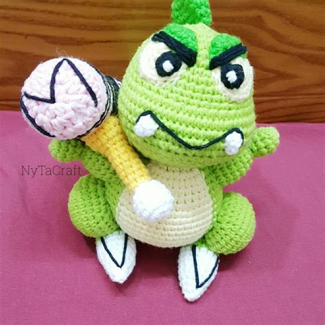 Muka Muka Paradise Dinosaur Amigurumi Crochet Knit Pattern Kawaii Toy