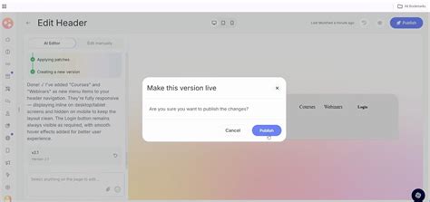 How To Edit Header And Footer Navigation On Your Graphy Website