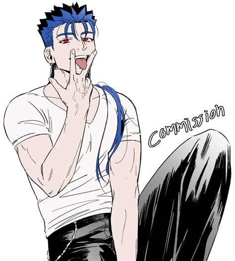 Cu Chulainn Fate And More Drawn By Horulu Danbooru