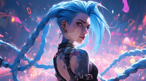 P01f4 Neon Chaos Jinx By Namakxin On Deviantart