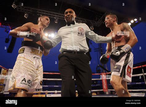 Boxing Wbc International Featherweight Title Viorel Simion V Lee Selby Craven Park Stadium