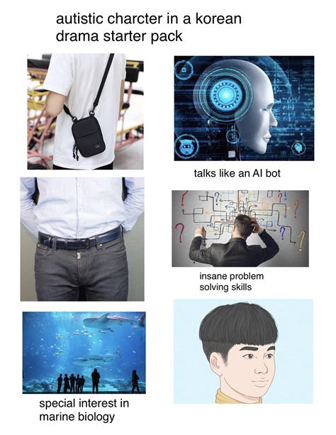 Autistic Character In A K Drama Starter Pack Rstarterpacks