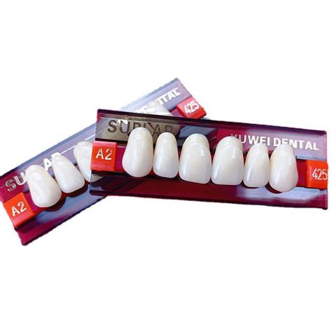 Dental Resin Artificial Teeth Acrylic Composite Denture Dentures False