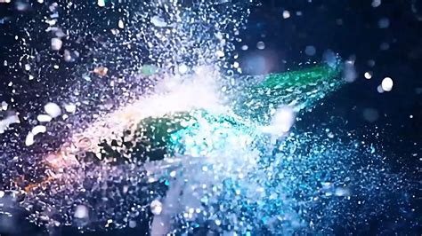 Colorful Liquid Explosion Overlay For Title Animation Videos