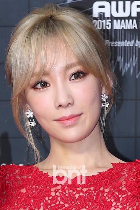 Gg Taeyeon Korean Bangs Hairstyle Hair Styles Korean Bangs