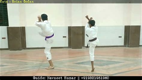 5th Kyu Purple Belt Heian Godan Navneet Kumar Youtube