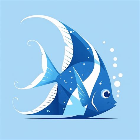 Flatfish Camouflaging On The Sea Floor Premium Ai Generated Vector