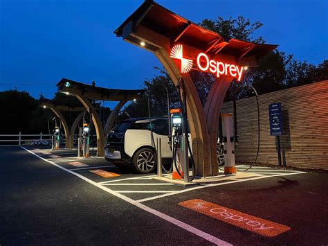 Osprey Charging Opens Ultra Rapid Charging Hub Electric Vehicle