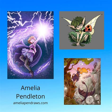 Author Artist Amelia Pendleton