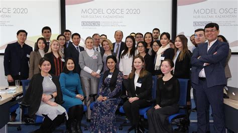 Model Osce Conference For Youth Started In Kazakhstan Programme