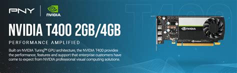 NVIDIA T400 - Graphics card - T400 - 2 GB GDDR6 - PCIe 3.0 x16 low ...