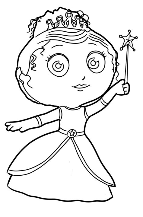 Princess And The Pea Coloring Pages At Getdrawings Free Download
