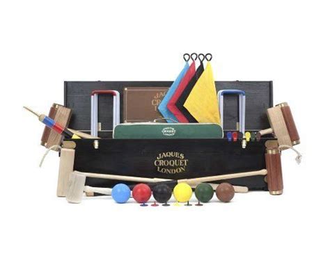 Jaques Of London Ascot Croquet Set Best Quality For Six Players