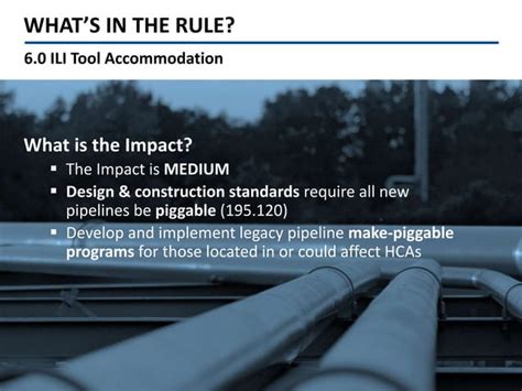 Presentation Slides Phmsa Final Rule Part 1 For Hazardous Liquid