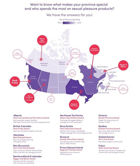 Sex Map Of Canada Reveals The Kinkiest Cities And Provinces National