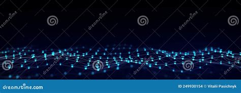 A Wave Of Cybersecurity Data Algorithms Binary Code Data Transfer Analysis Digital Data Flow